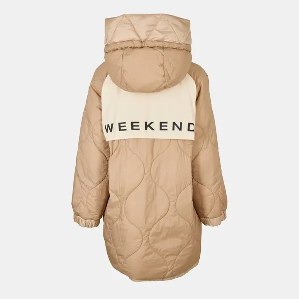 Max Mara Hooded Down Jacket