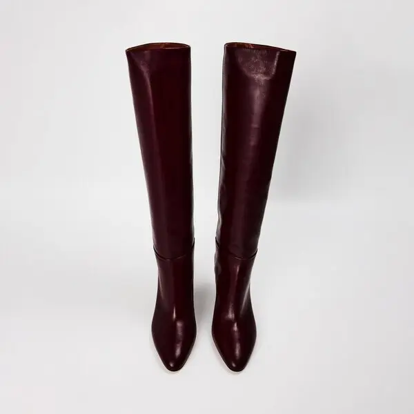 Paris Texas Solid Color Knee High Boots