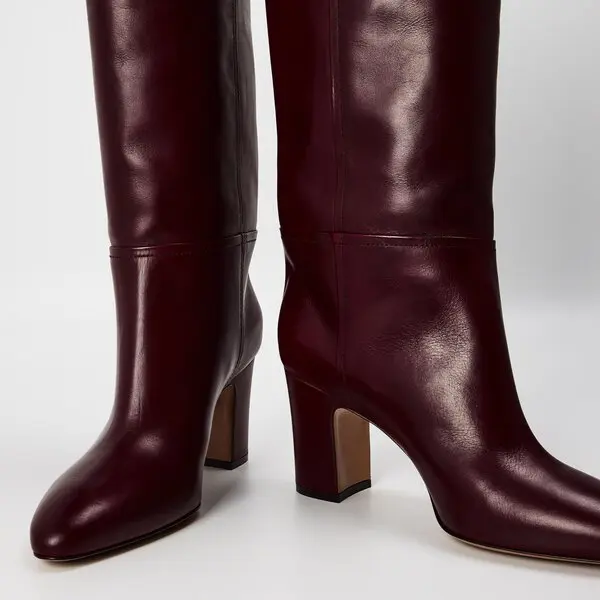 Paris Texas Solid Color Knee High Boots