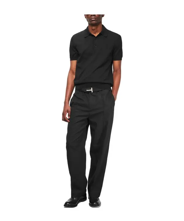 TOM FORD Solid Color Polo Shirt