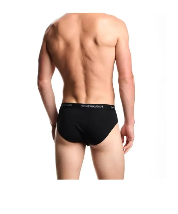 Emporio Armani Logo Briefs Pack Of 3