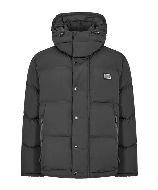 Dolce & Gabbana Quilted Hooded Down Jacket