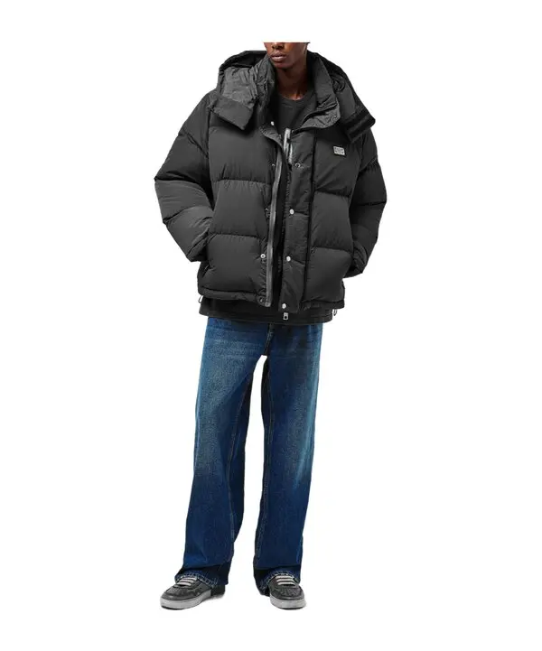 Dolce & Gabbana Quilted Hooded Down Jacket