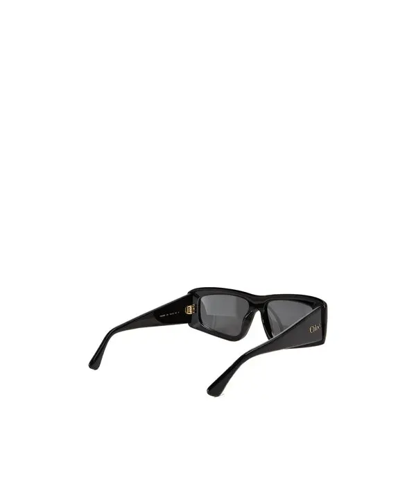 Chloé Oversized D Frame Sunglasses - Black