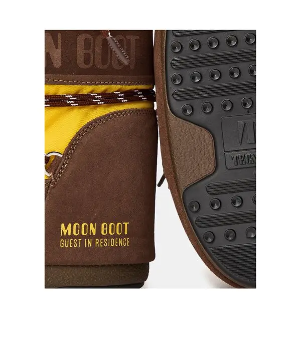 Moon Boot Color-blocked Lace-up Boots