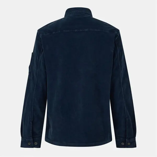 C.P. COMPANY Lens Single Pocket Long Sleeve Corduroy Shirt