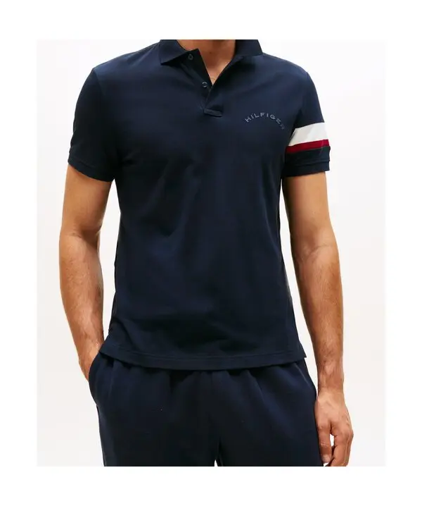 Tommy Hilfiger Logo Short Sleeve Polo Shirt
