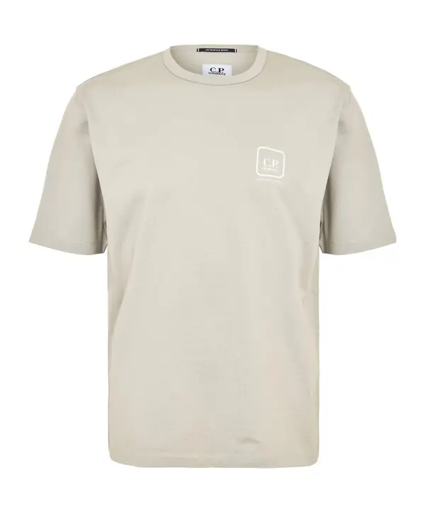 C.P. COMPANY Logo Crew Neck T-shirt