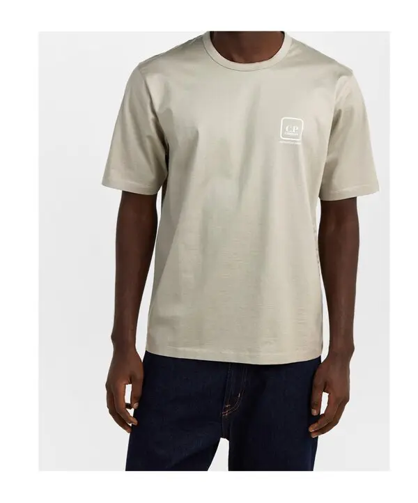 C.P. COMPANY Logo Crew Neck T-shirt