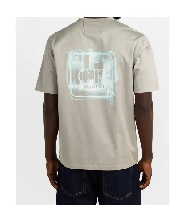 C.P. COMPANY Logo Crew Neck T-shirt
