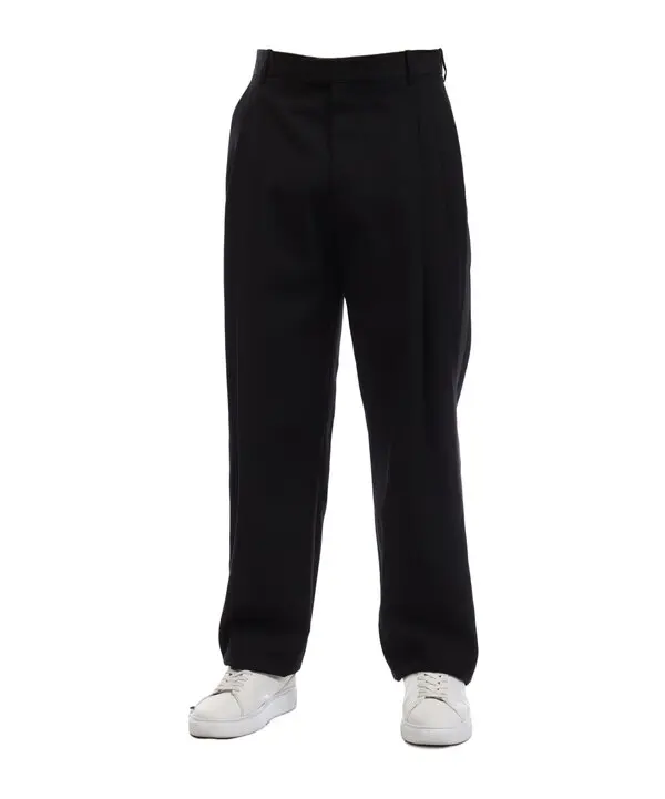 Off-White Embroidered Tailor Pants