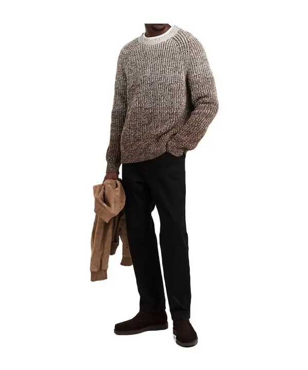 Hugo Boss Gradient Crew Neck Knit Sweater