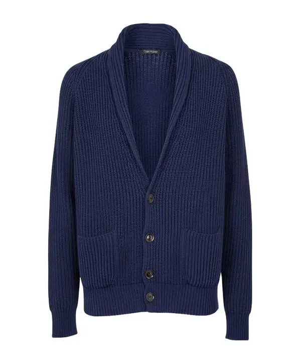 TOM FORD Ribbed Knit Cardigan