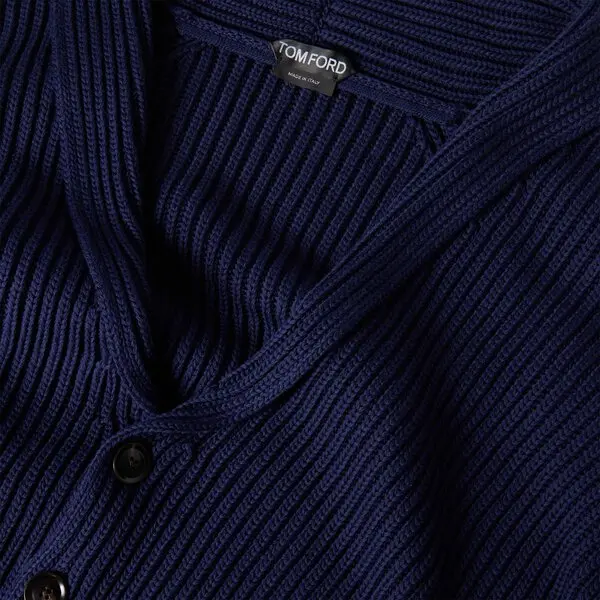 TOM FORD Ribbed Knit Cardigan