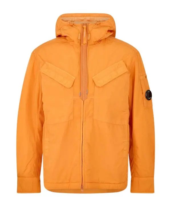 C.P. COMPANY Padded Bomber Jacket With Lens Detail