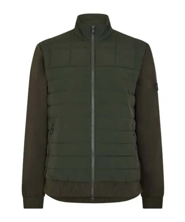 Barbour Quilted Casual Jacket With Stand Collar