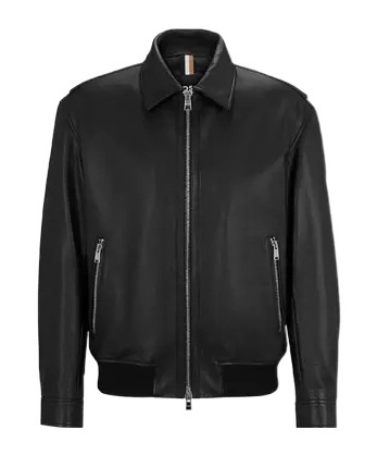 Hugo Boss Merwyn Leather Jacket