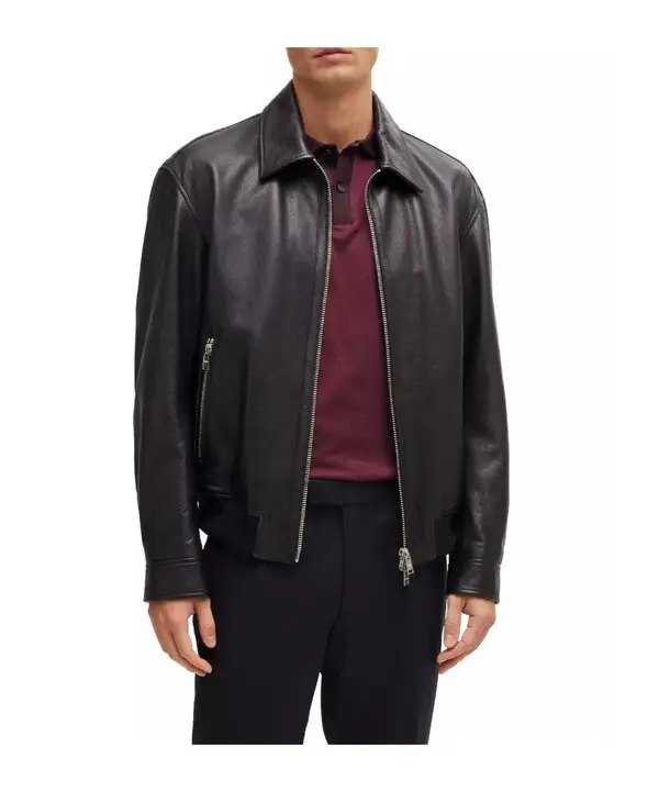 Hugo Boss Merwyn Leather Jacket