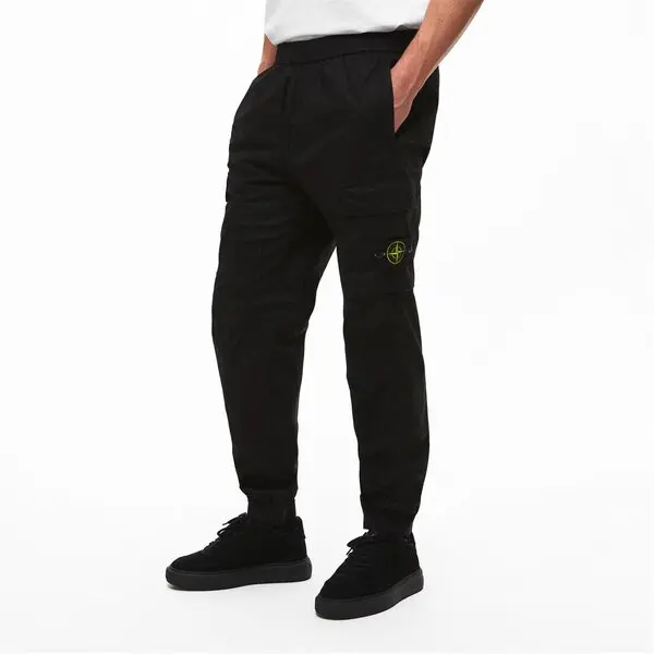 Stone Island Logo Cargo Track Pants
