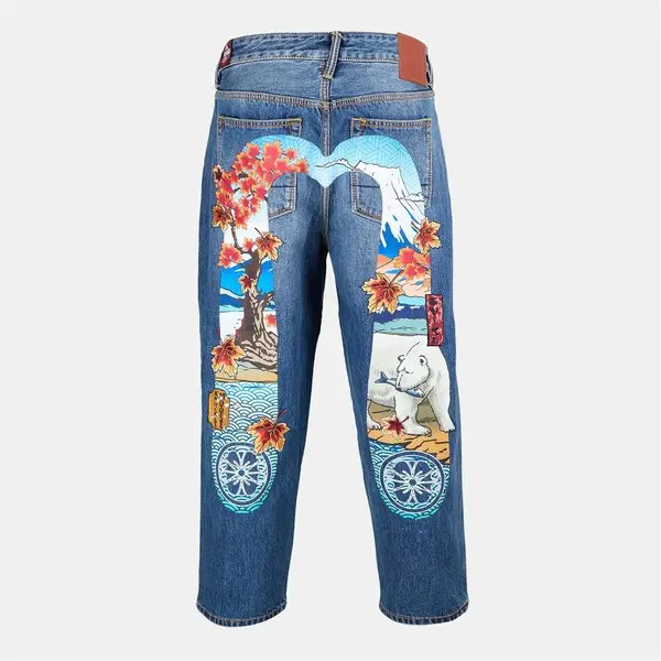 Moose Knuckles X Evisu Straight Leg Jeans