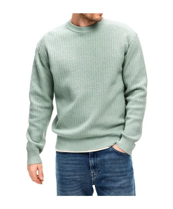 Hugo Boss High-neck Long-sleeve Knit Sweater