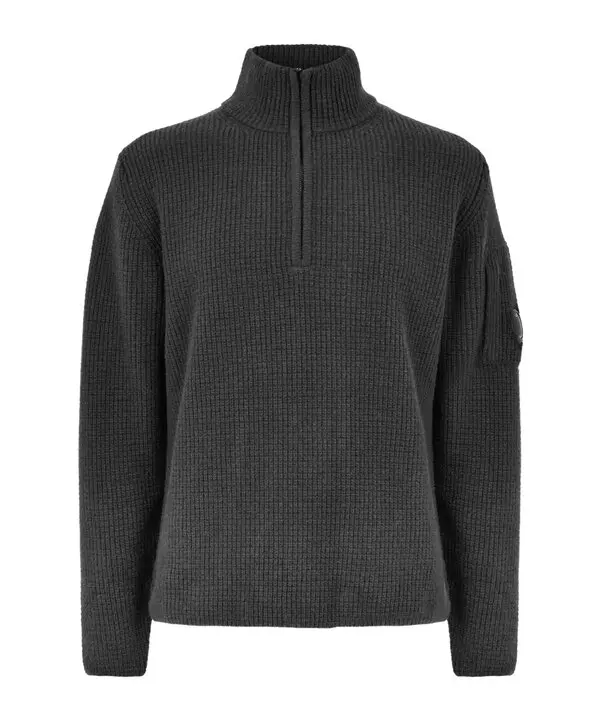 C.P. COMPANY High-neck Long-sleeve Knit Sweater