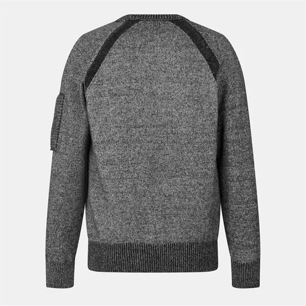 C.P. COMPANY Lens Crew Knitted Turtle Neck Jumper