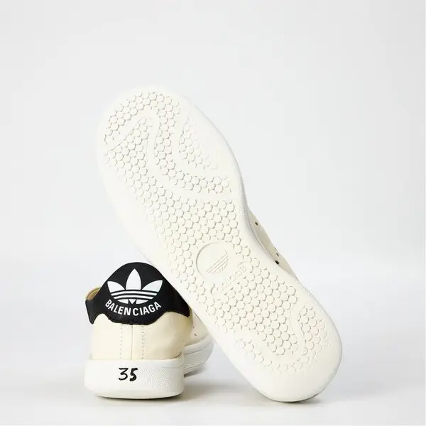 Balenciaga X Adidas Stan Smith Lace-up Sneakers