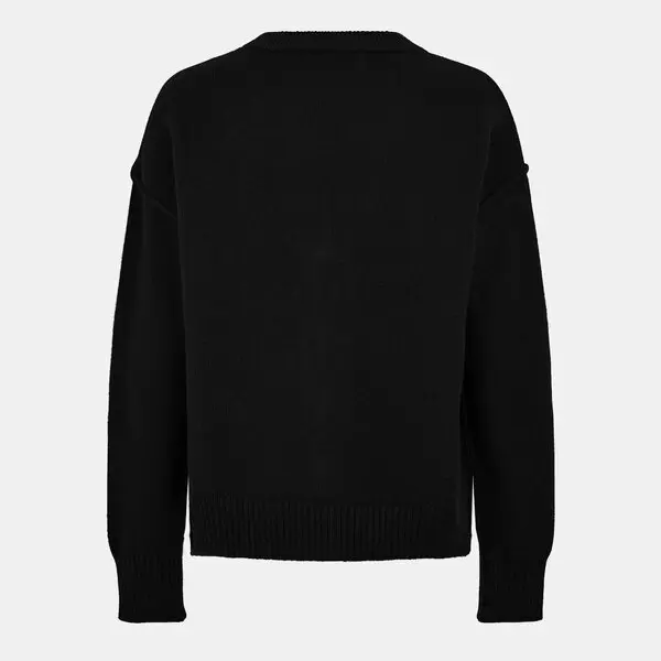 AMI Paris V-neck Knit Cardigan