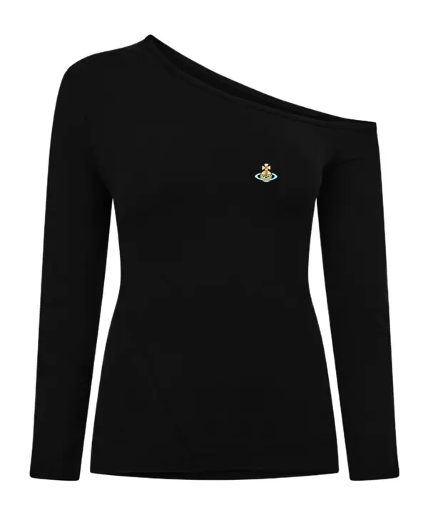 VIVIENNE WESTWOOD Viv Hebo Long Sleeve T-shirt - Black