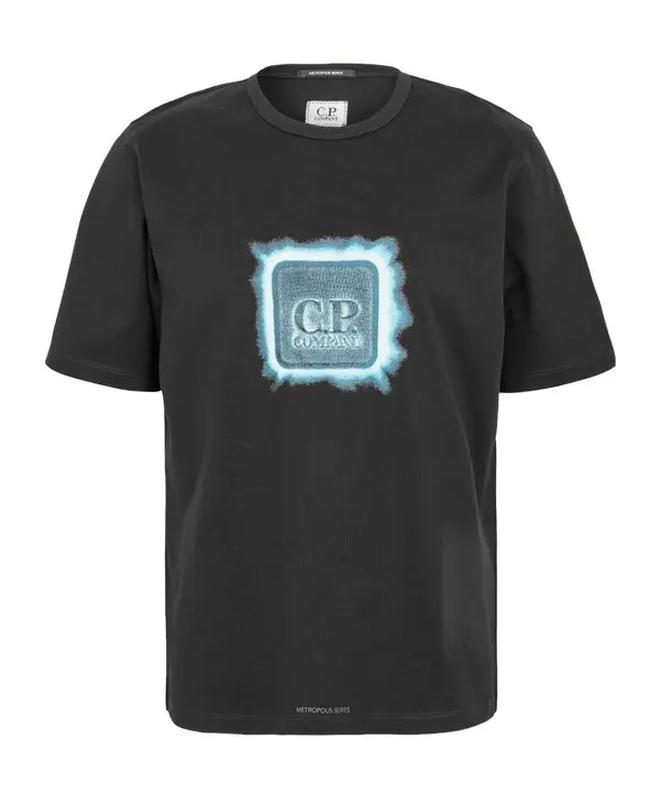 C.P. COMPANY Logo Crew Neck T-shirt