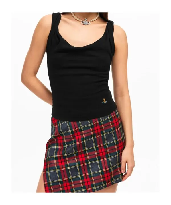 VIVIENNE WESTWOOD Logo Embroidered Vest