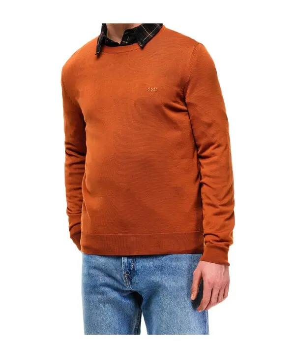 Hugo Boss Crew Neck Long-sleeve Knit Sweater