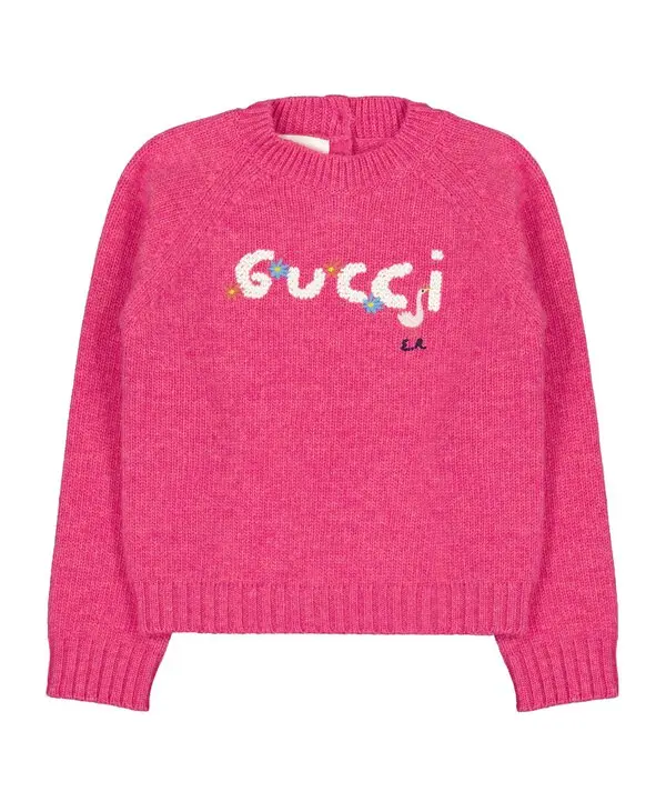 Gucci Crew Neck Knitted Top