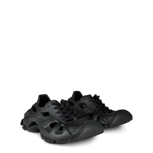 Balenciaga Lace-up Casual Sneakers - Black