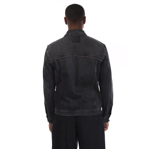 Off-White Arrow Zip Skate Denim Jacket