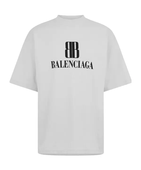 Balenciaga Oversized T-shirt - White