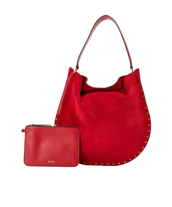 Isabel Marant Étoile Suede Tote Bag With Rivet Details
