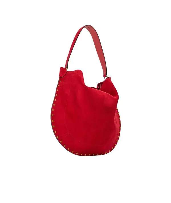 Isabel Marant Étoile Suede Tote Bag With Rivet Details