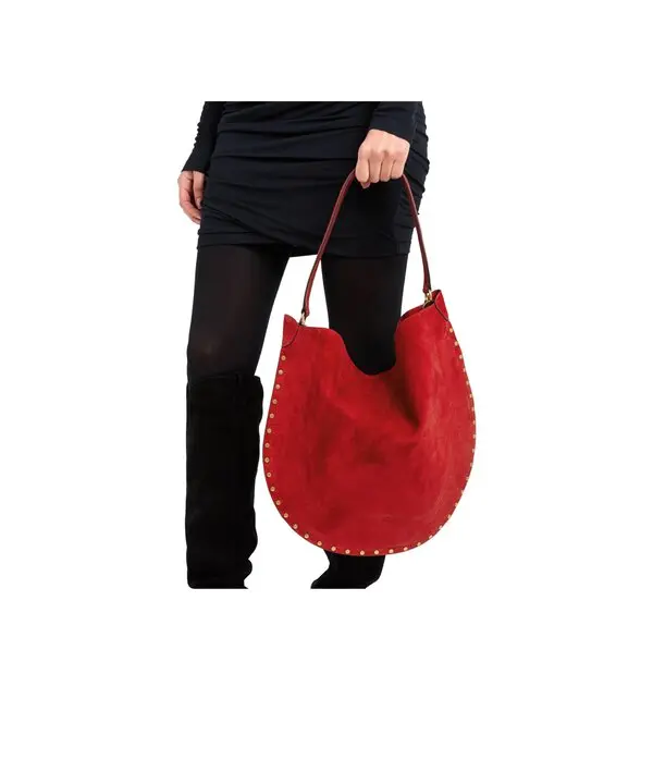 Isabel Marant Étoile Suede Tote Bag With Rivet Details