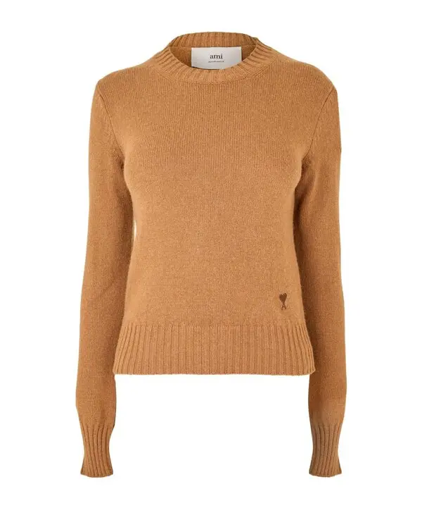 AMI Paris Crewneck Knit Sweater