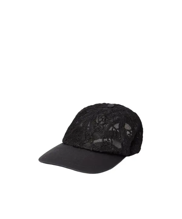 Gucci Lace Monogram Baseball Cap