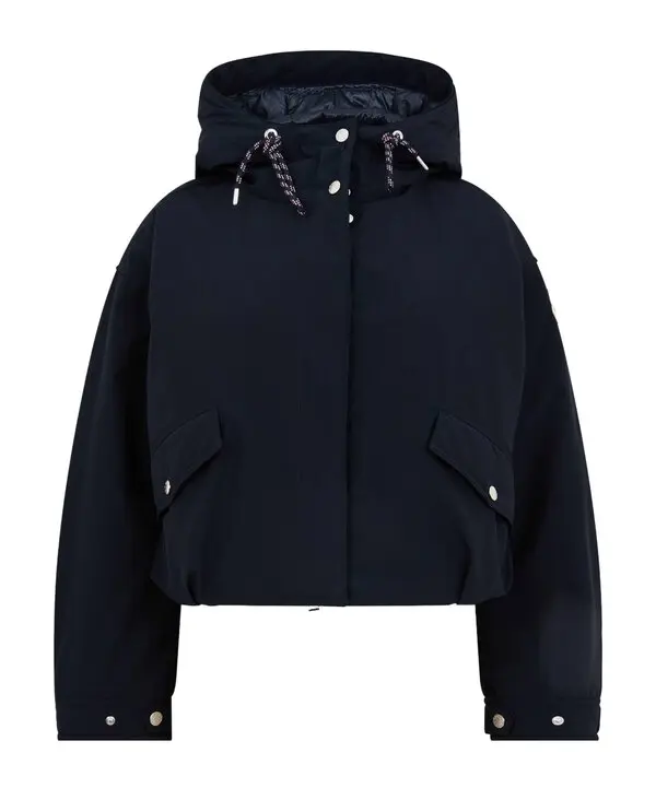 Moncler Cropped Hooded Jacket