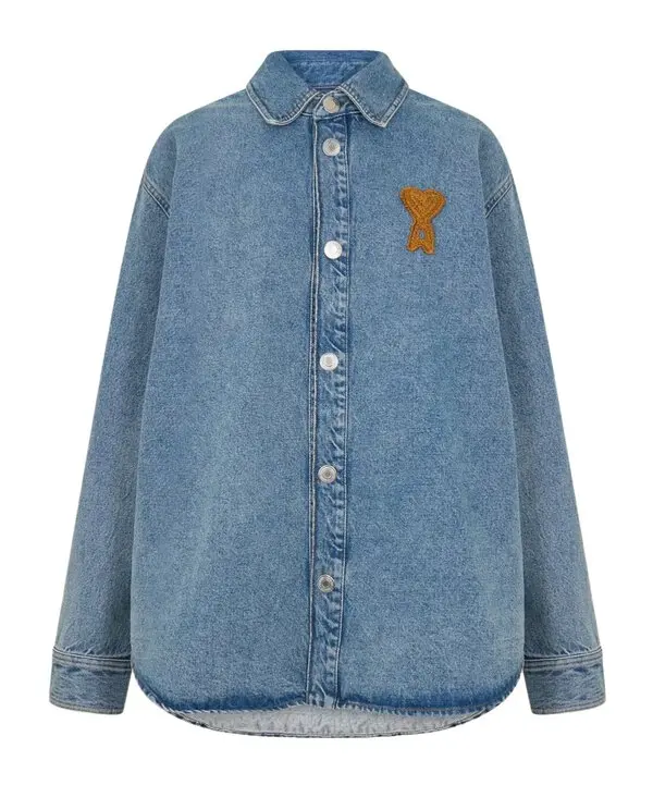 AMI Paris Denim Overshirt