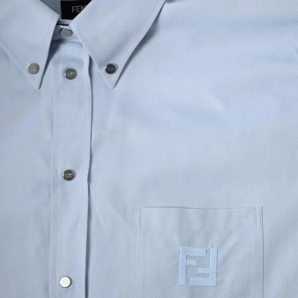 Fendi Solid Color Shirt