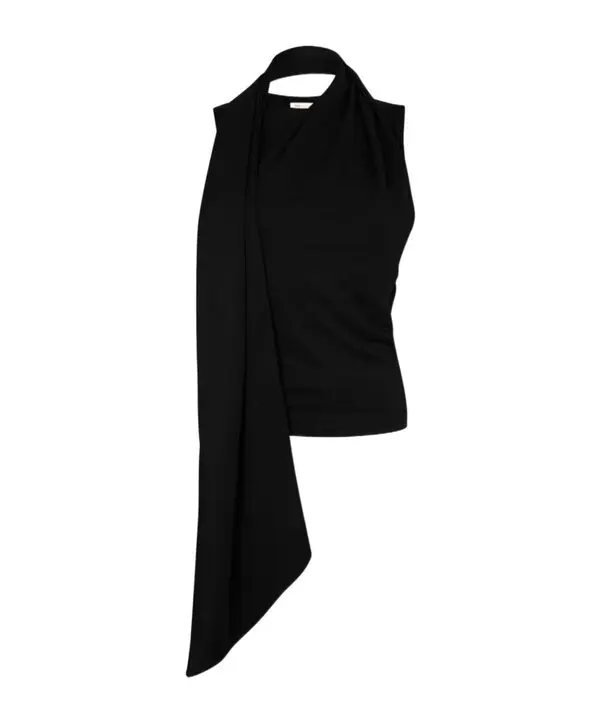 AMI Paris Short Sleeve Blouse