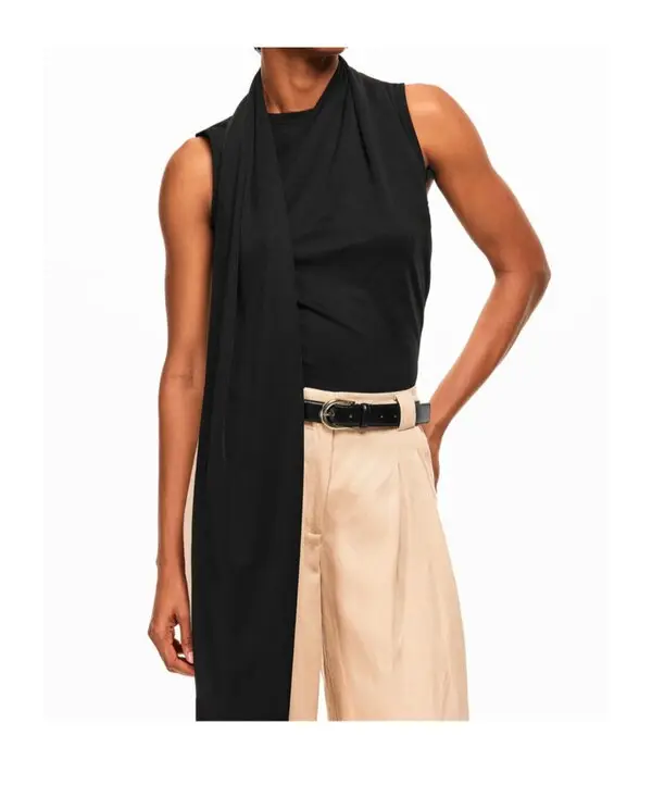 AMI Paris Short Sleeve Blouse