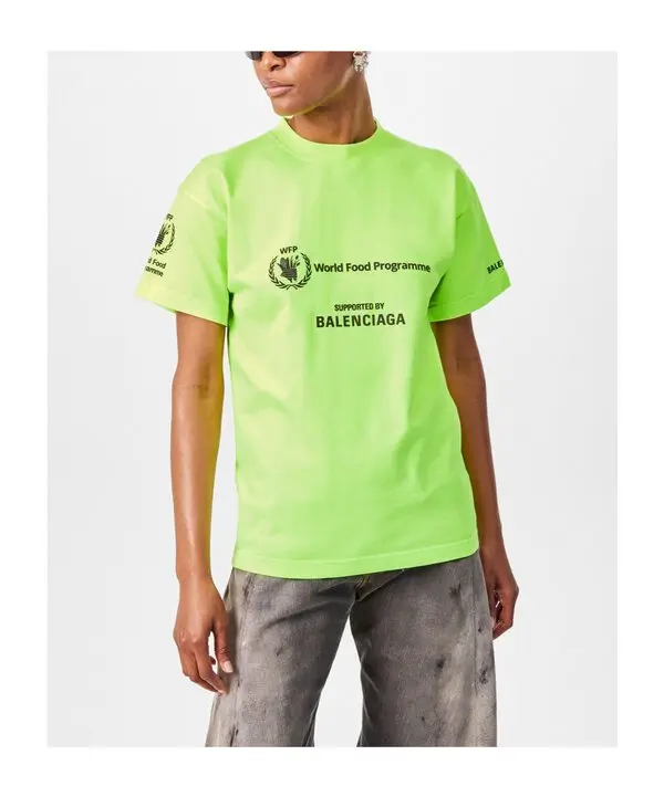 Balenciaga World Food Programme Printed T-shirt