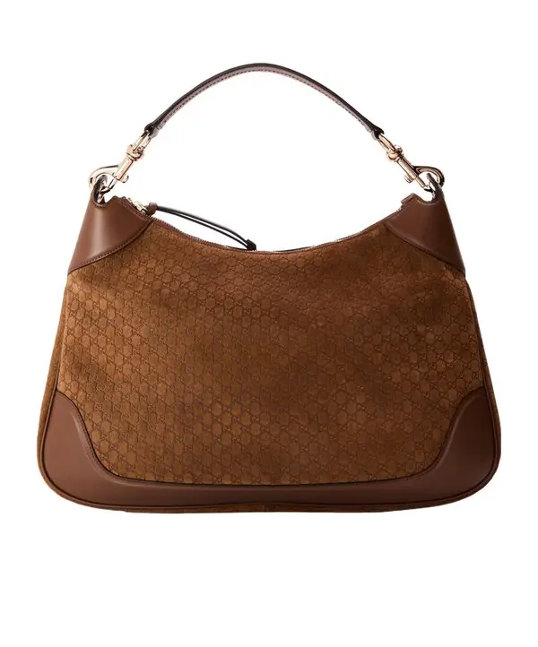 Gucci Plain Soft Hobo Bag