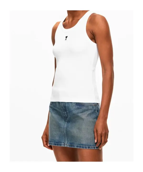 AMI Paris Logo Crew Neck Vest